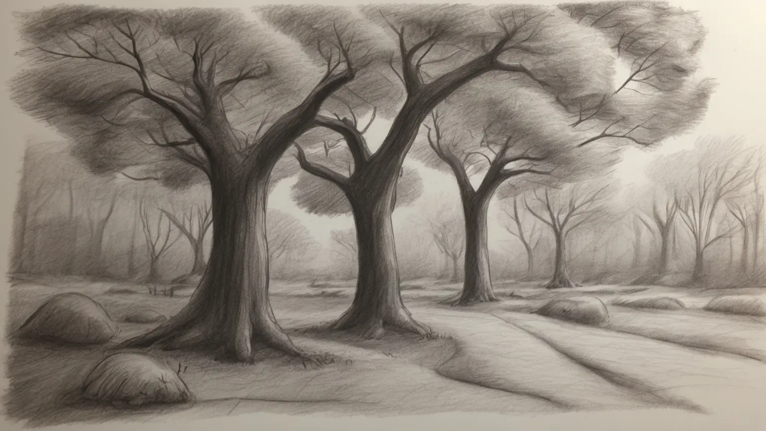 18 Easy & Beginner-friendly Landscape Drawing Ideas